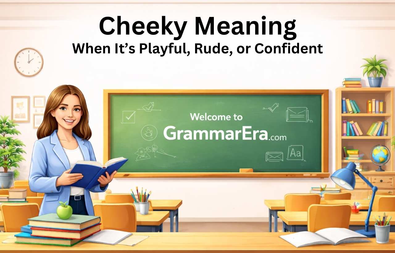 Cheeky Meaning: When It’s Playful, Rude, or Confident - grammarera.com