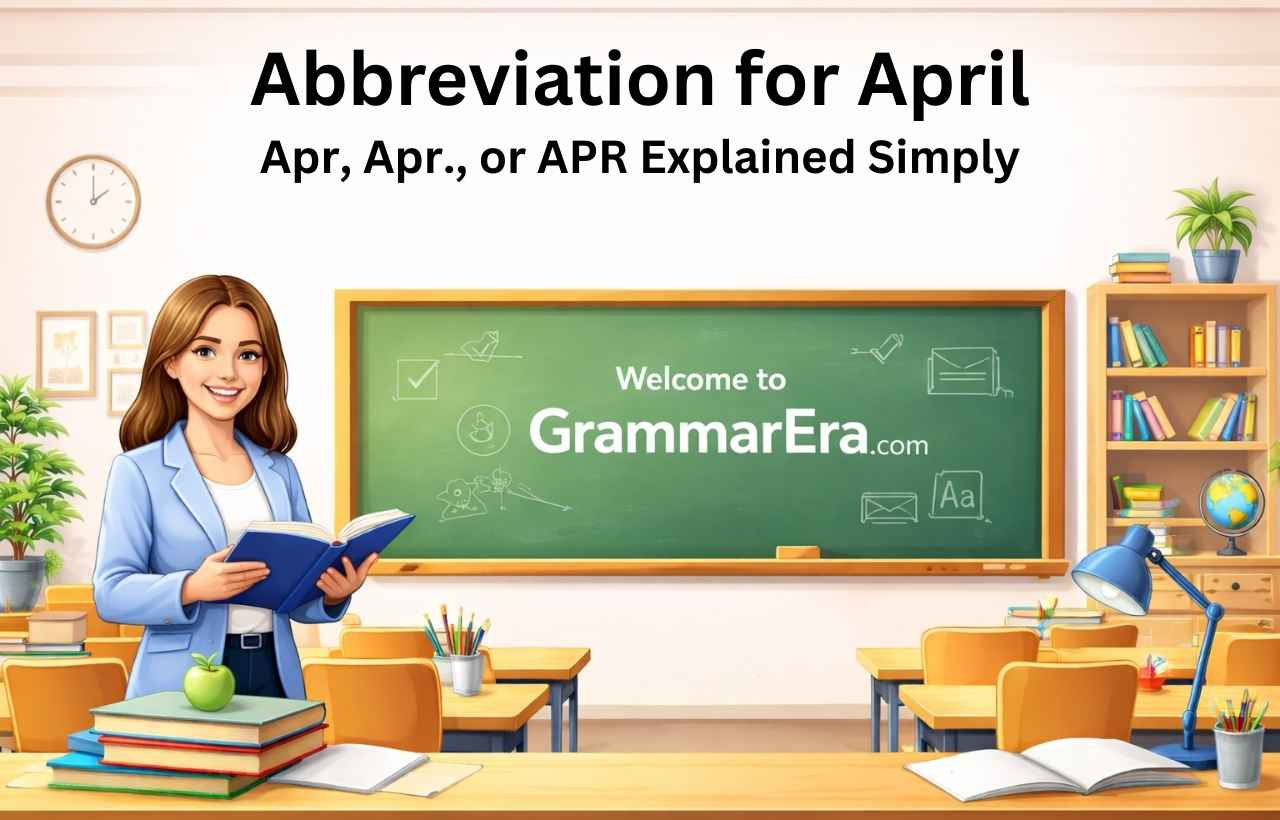 Abbreviation for April: Apr, Apr., or APR Explained Simply - grammarera.com