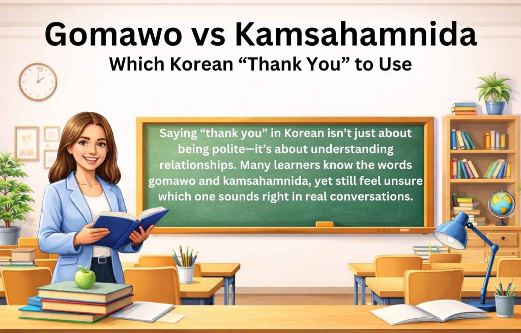 Gomawo vs Kamsahamnida: Which Korean “Thank You” to Use - grammarera.com