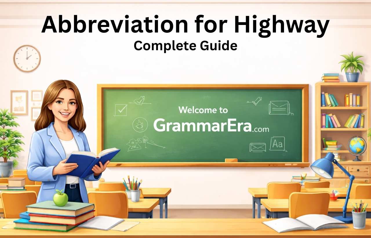 Abbreviation for Highway in English: Complete Guide - grammarera.com