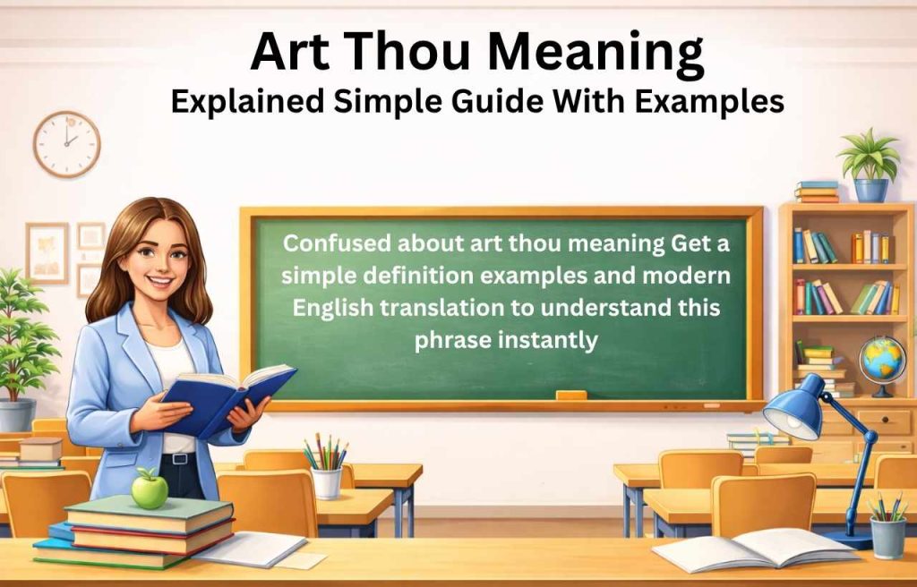 Art Thou Meaning Explained Simple Guide With Examples - grammarera.com