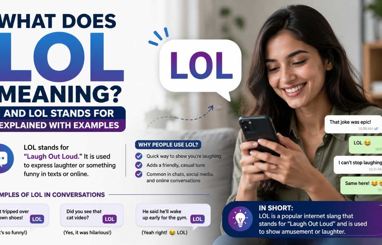 What Does Lol Meaning And Lol Stands For With Clear Examples